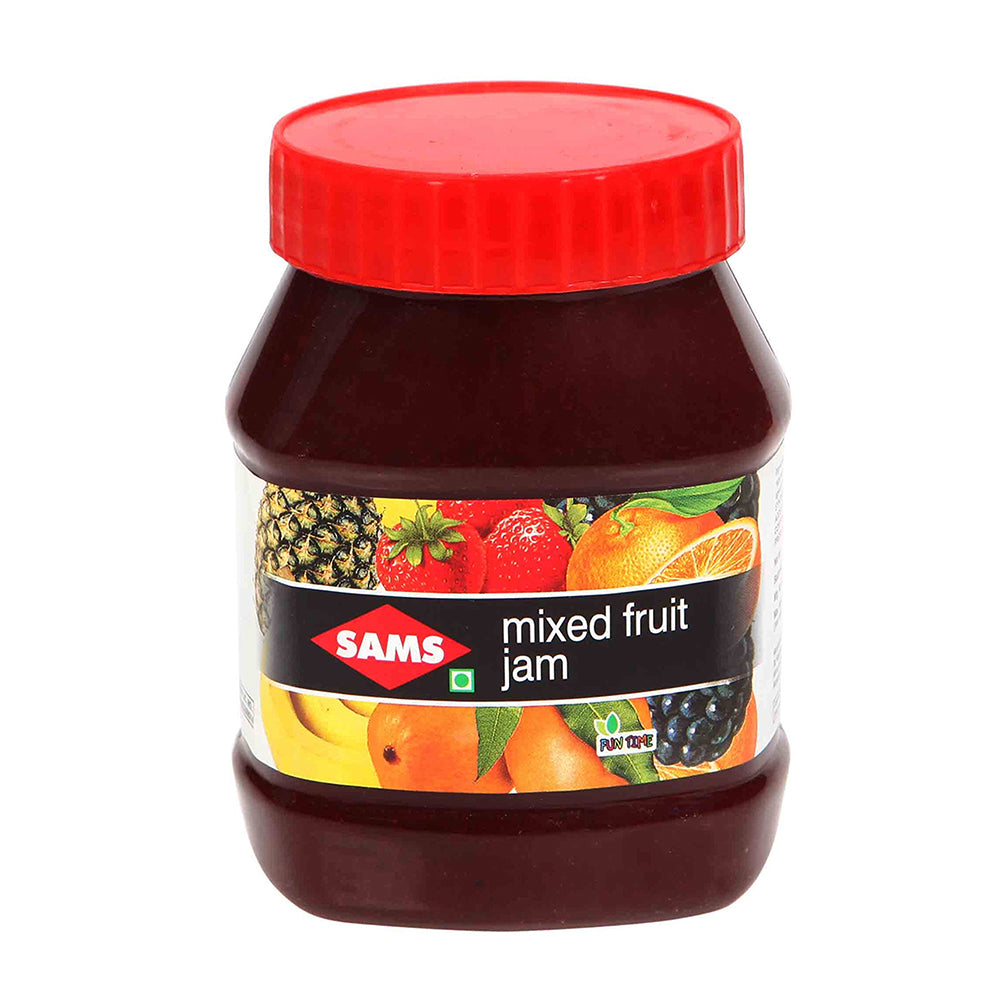 Sams Mix Fruit Jam 500 Grm Each – Sams Sauces
