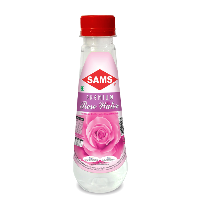 Sams Rose Water 200 ML, Pack of 6 – Sams Sauces